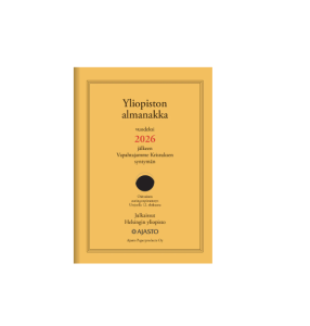 Ajasto Yliopiston almanakka 2026, suomenkielinen, 105 x 148mm