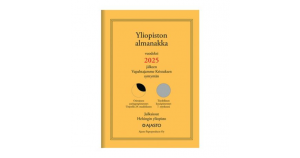Ajasto Yliopiston almanakka 2025 suomenkielinen, 105 x 148mm